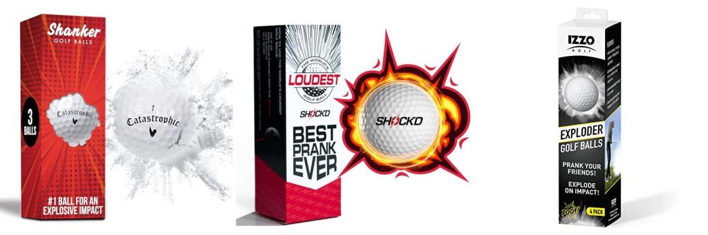 Best Exploding Golf Balls - Top 5 Picks & Review
