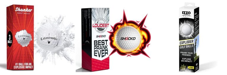 Best Exploding Golf Balls - Top 5 Picks & Review