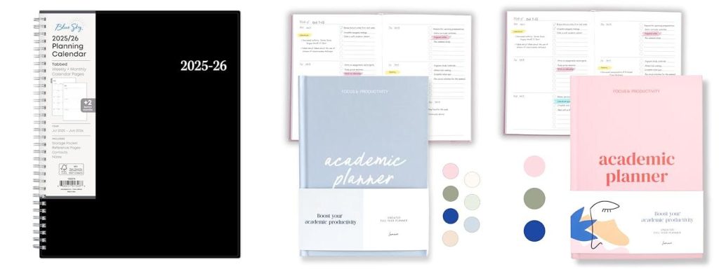 Top 5 Academic Planners: College Student Guide