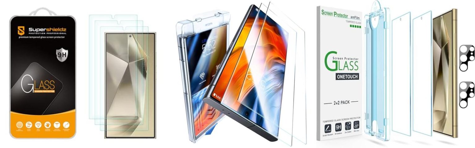 S24 Ultra: Top 5 Tempered Glass Screen Protectors